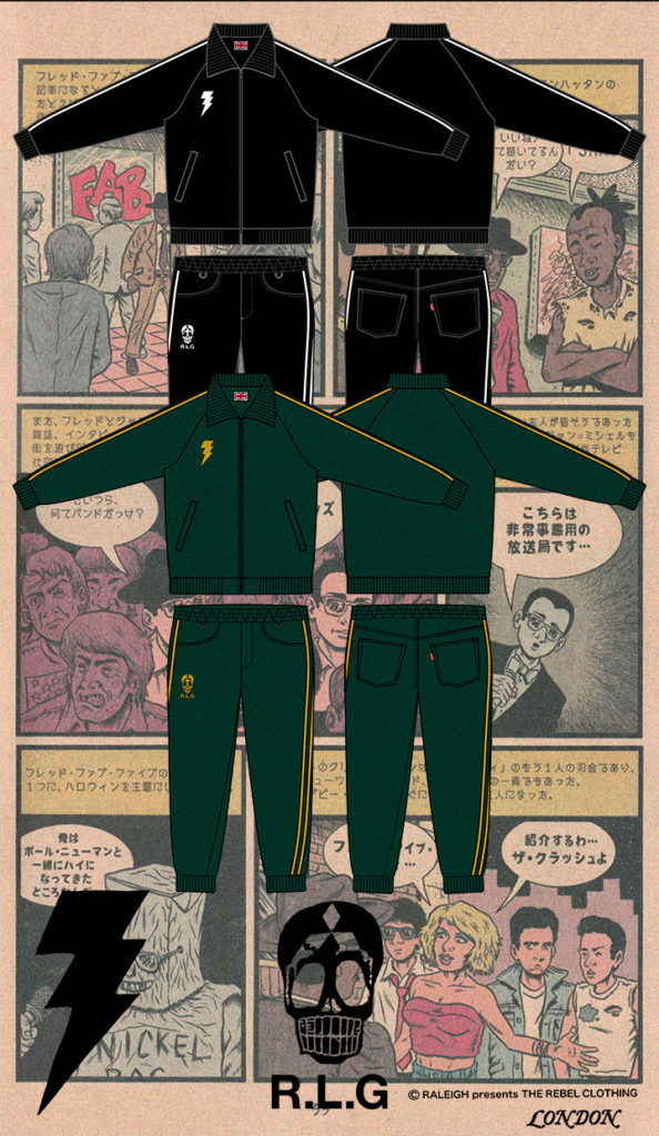 “GRAND MASTER CLA5H” GANGSTA TRACK SUITS